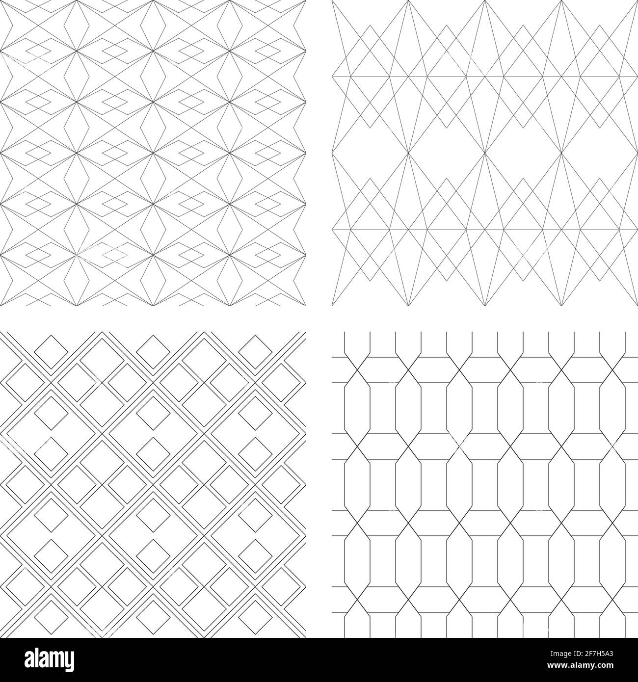 Repeated geometric shapes Stock Vector Images - Alamy