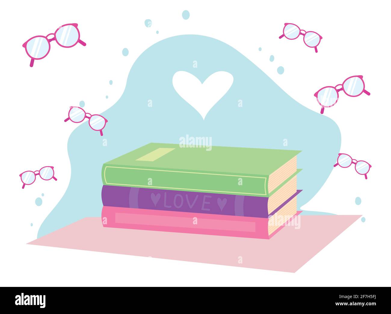 Learning to love books Cut Out Stock Images & Pictures - Alamy