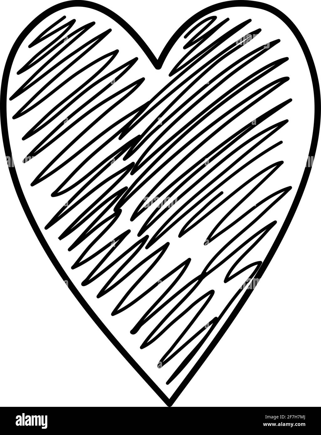 Hand Drawn Heart Outline