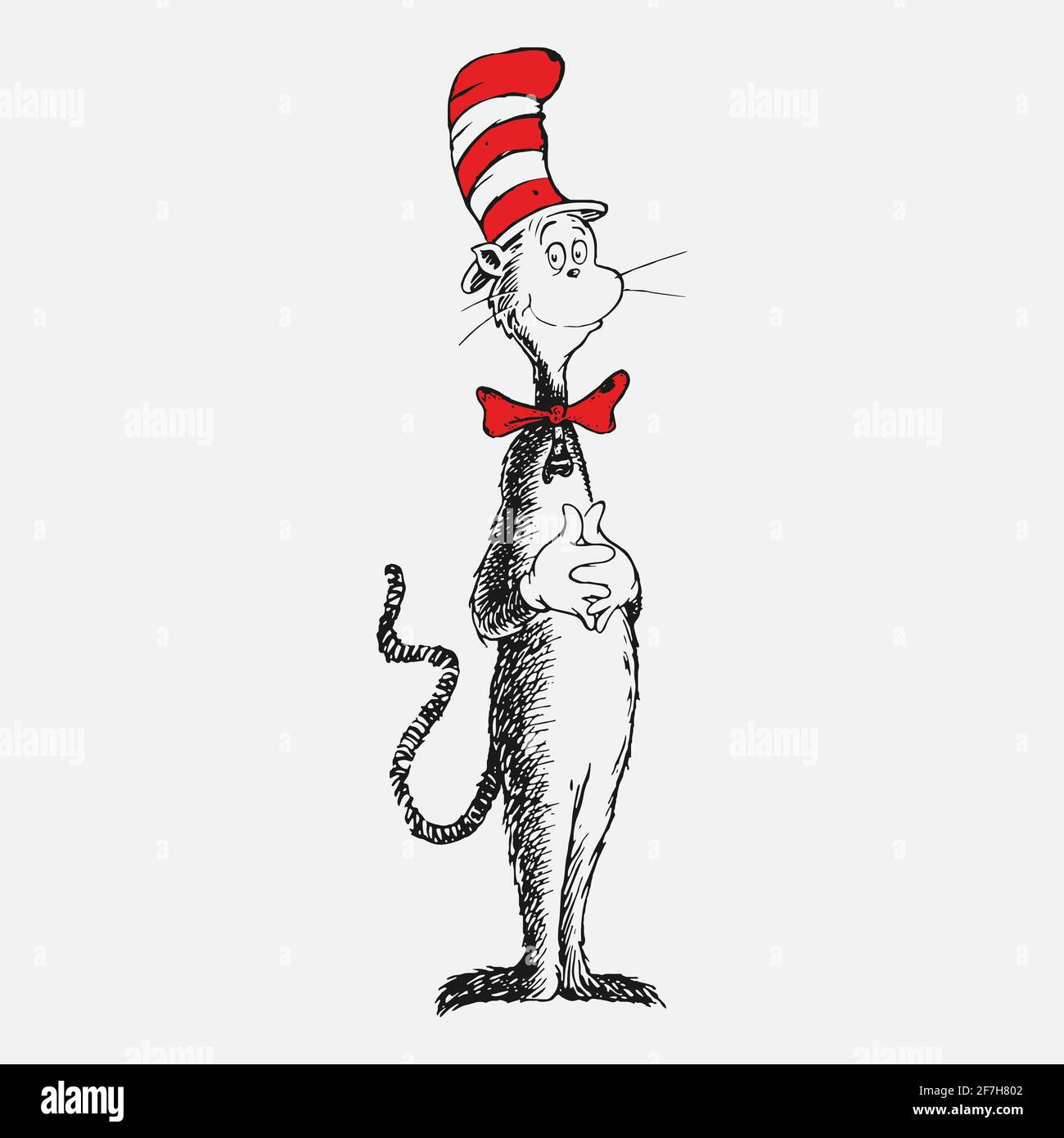 Dr seuss and the cat in the hat Stock Vector Images - Alamy