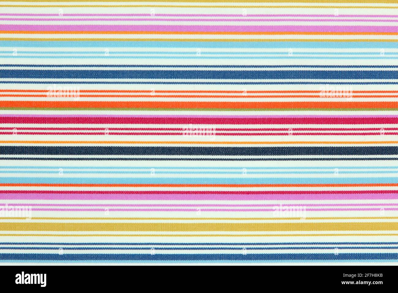 Background texture of fabric in a color longitudinal strip Stock Photo ...