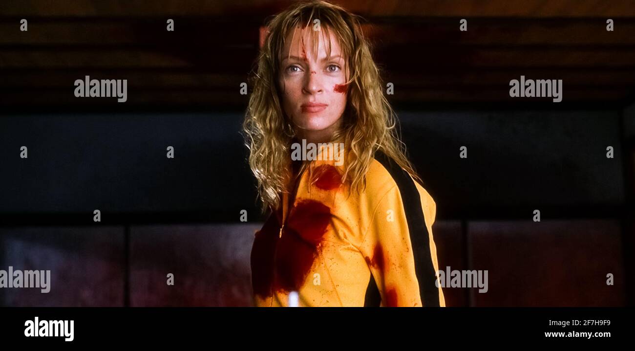 USA. Uma Thurman in a scene from the (C)Miramax film: Kill Bill: Vol. 1 ...