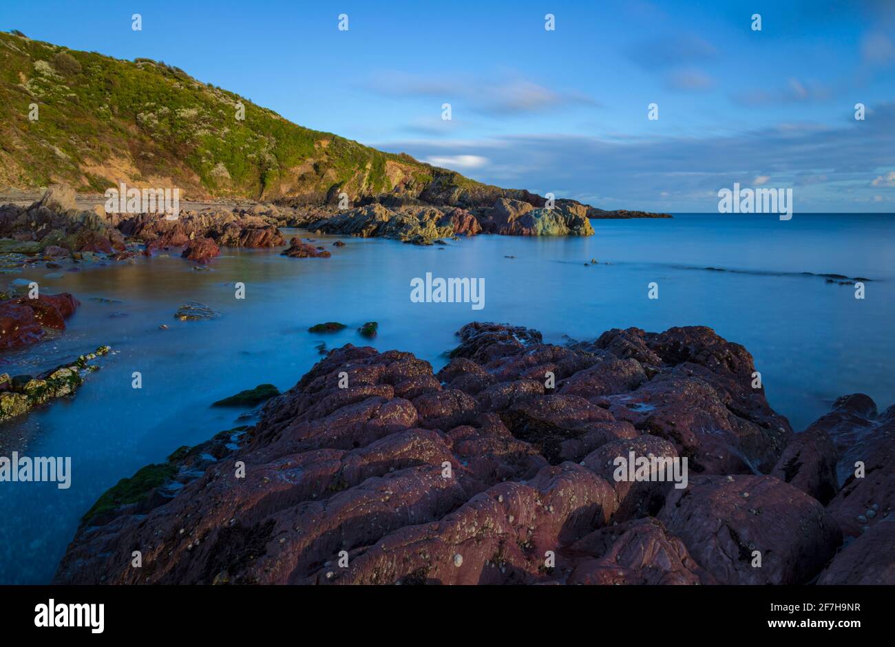 Talland Bay Cornwall Stock Photo - Alamy