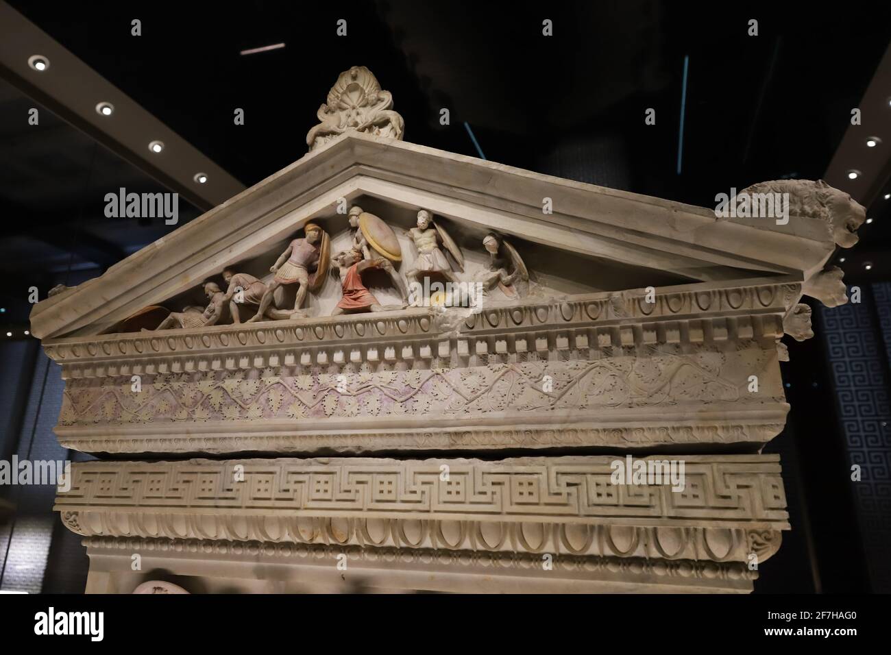 Alexander Sarcophagus in Istanbul Archaeological Museums, Istanbul City ...