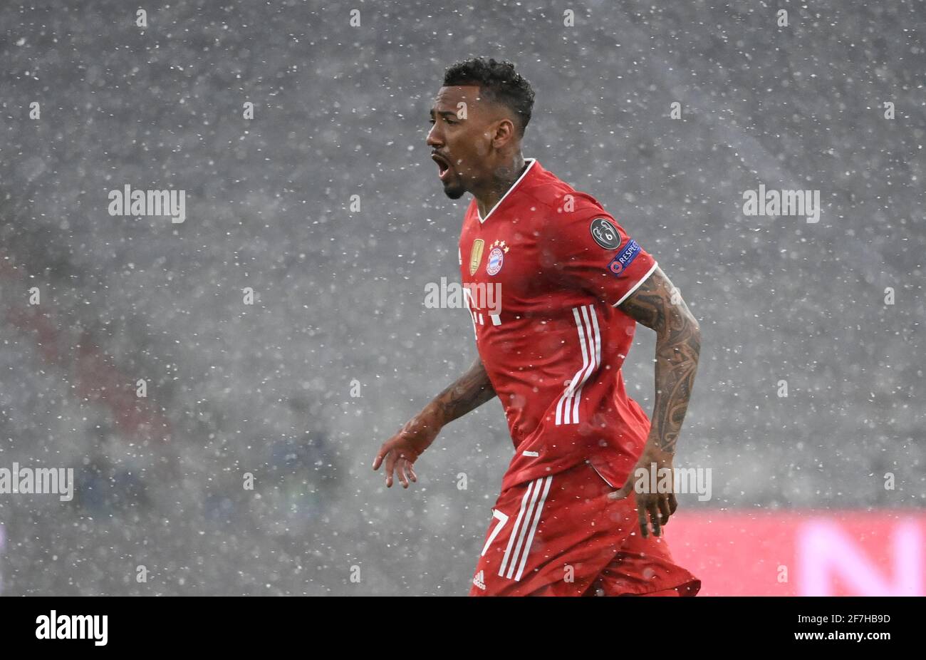 Munich, Germany. 07th Apr, 2021. Football: Champions League, Bayern ...