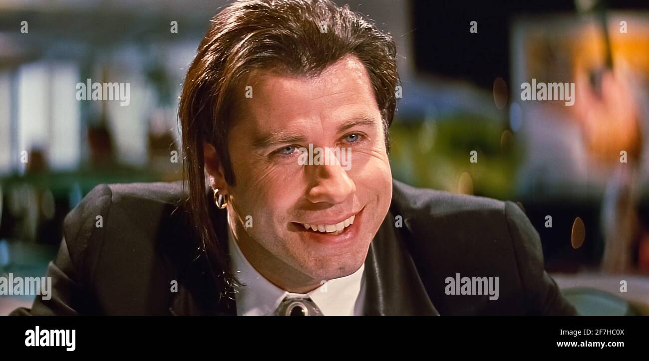 USA. John Travolta in a scene from the (C)Miramax film: Pulp Fiction ...