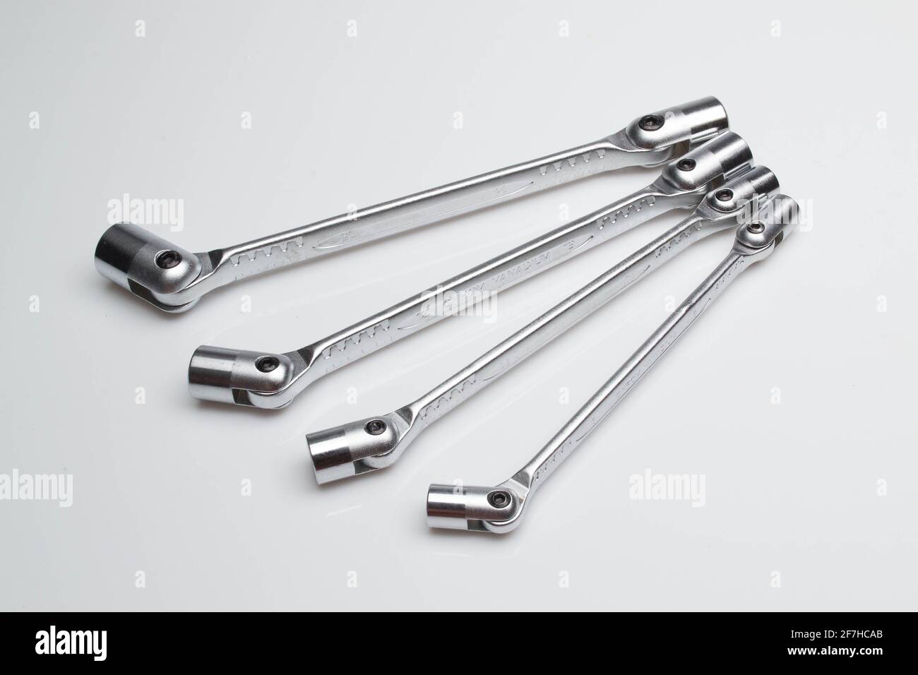 A set of wrenches on a white background Stock Photo - Alamy