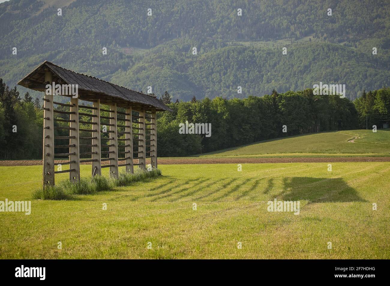 Hay hayrack hi-res stock photography and images - Alamy
