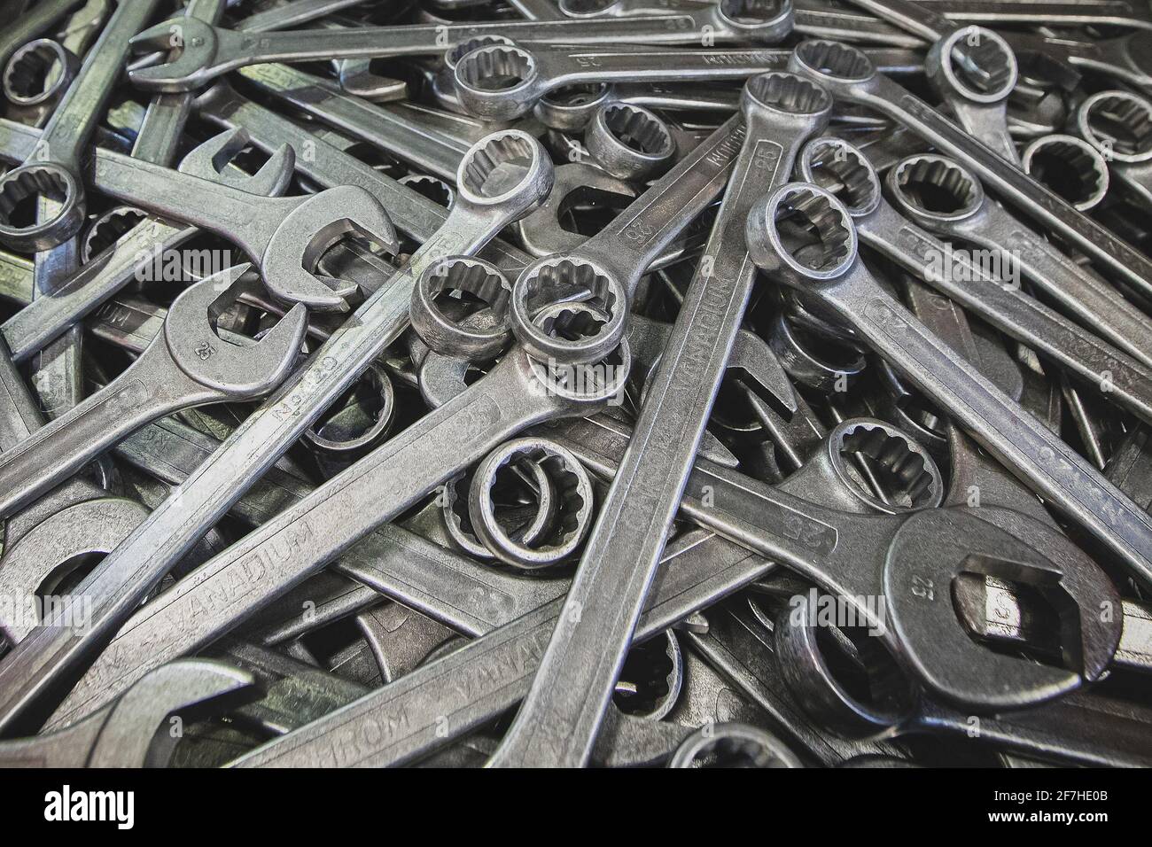 Stack of wrenches hi-res stock photography and images - Alamy