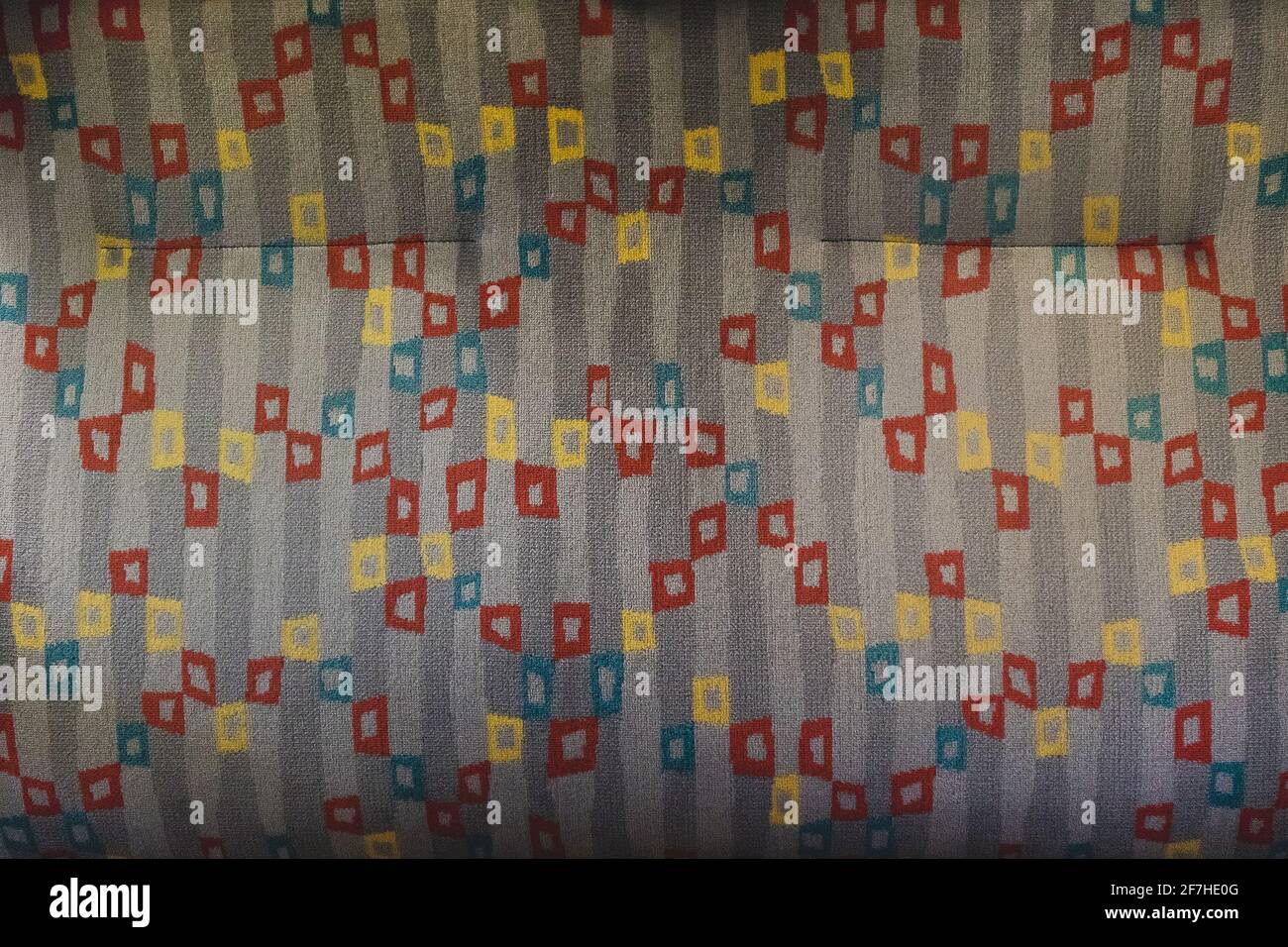Train seat pattern hi-res stock photography and images - Alamy