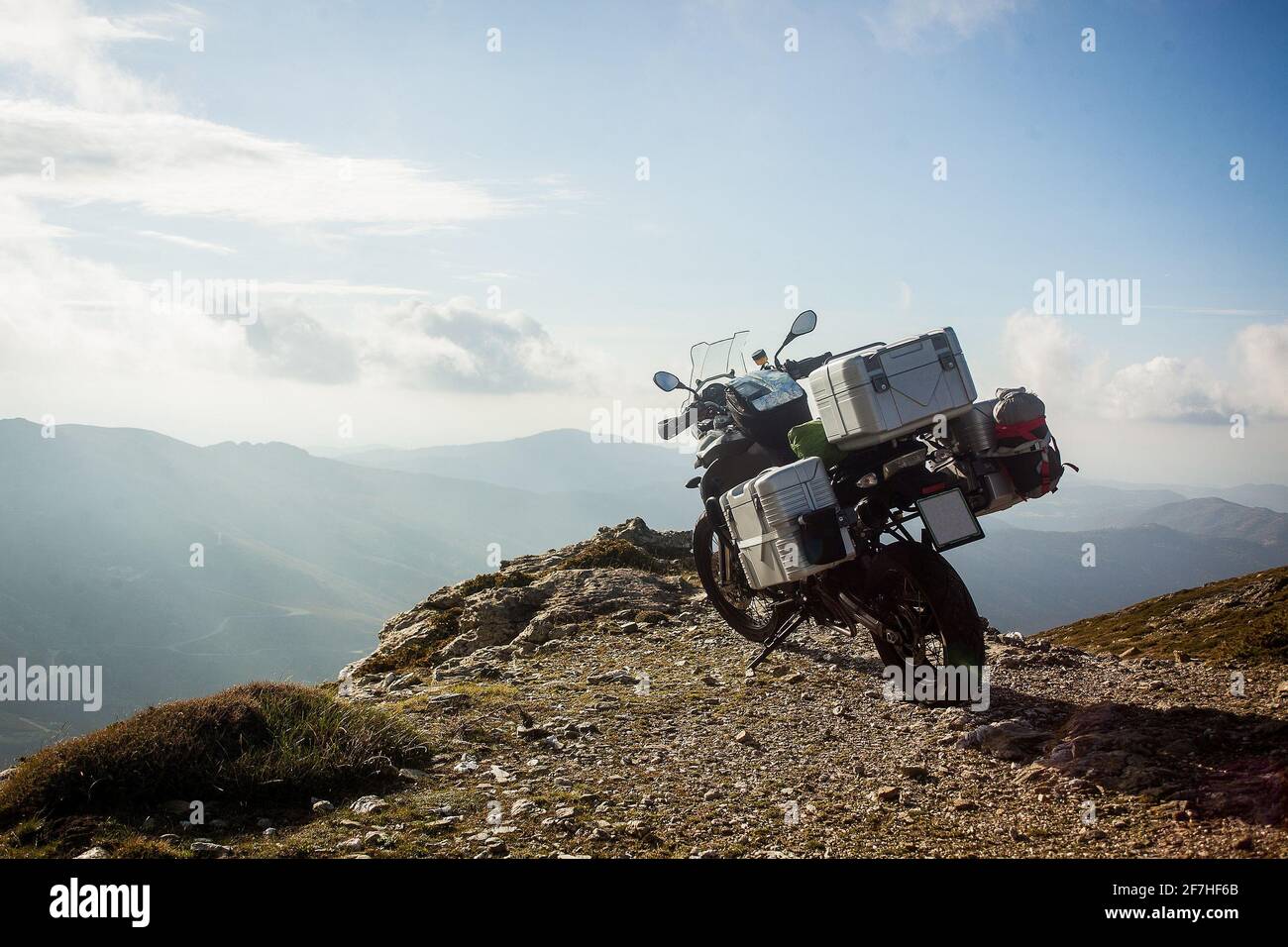 Beautiful top view motorcycle hi-res stock photography and images - Alamy