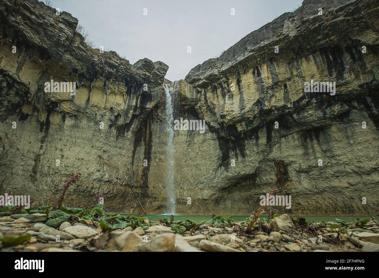 Sopot waterfall in Istria, Croatia, a popular tourist destination in ...