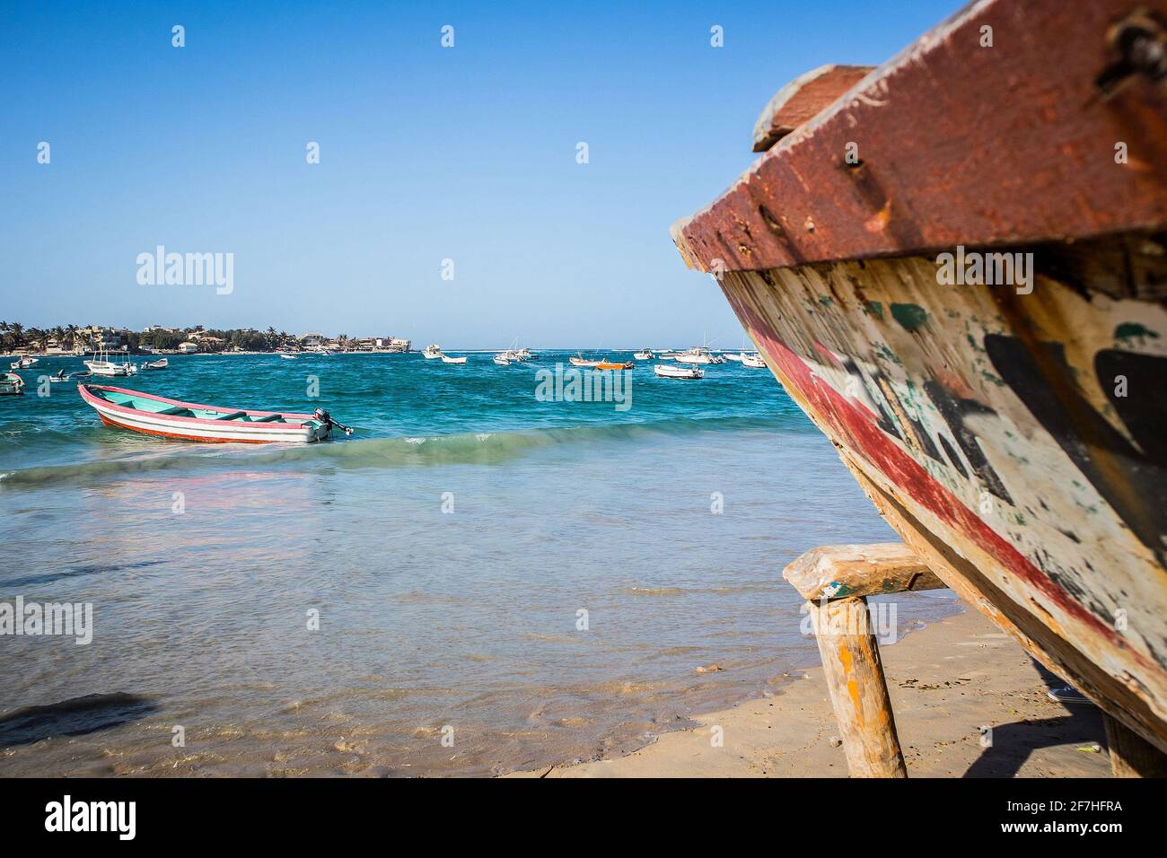 Fishing boat pirogue river hi-res stock photography and images - Alamy