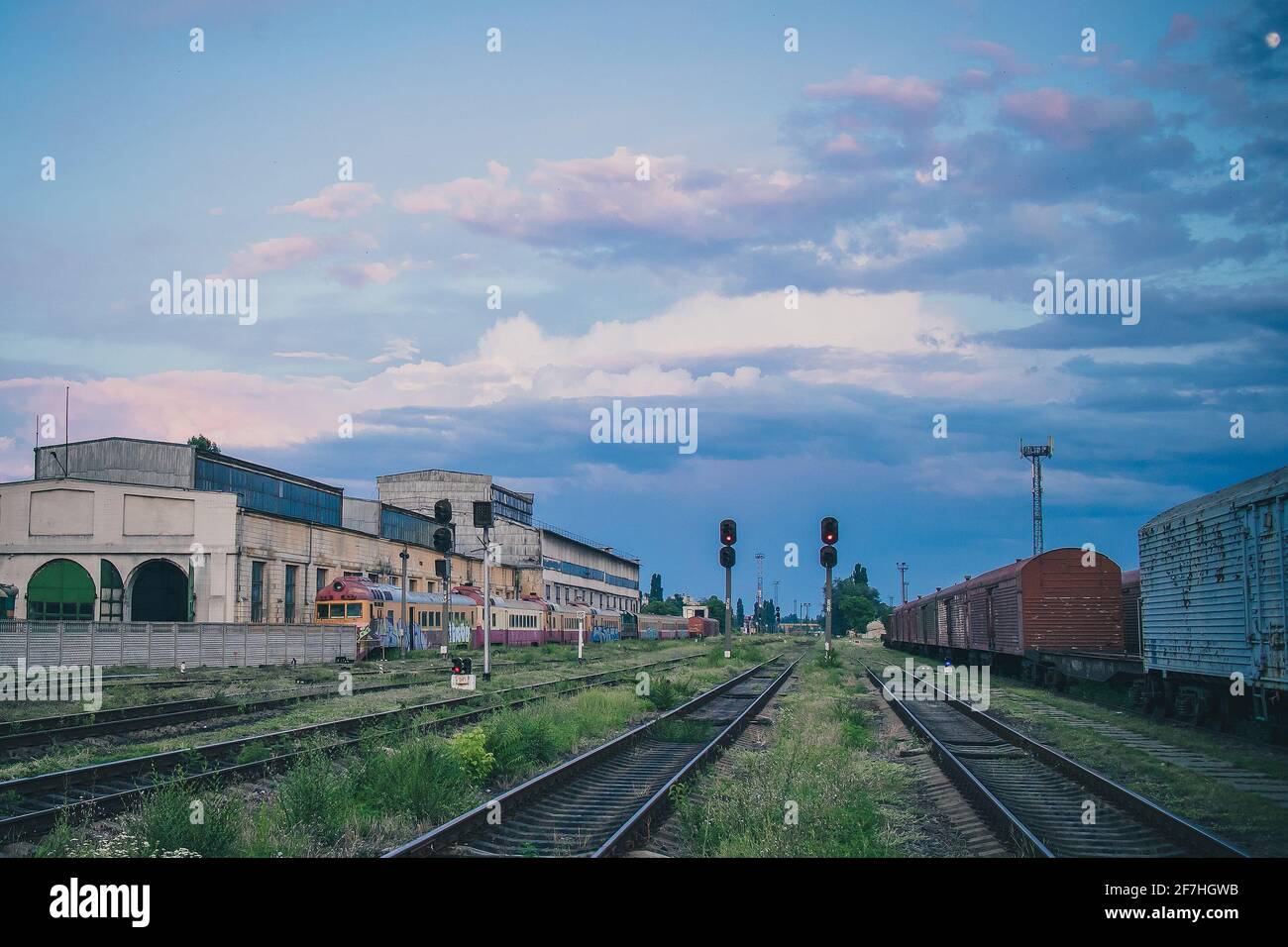 Moldavian railways hi-res stock photography and images - Alamy