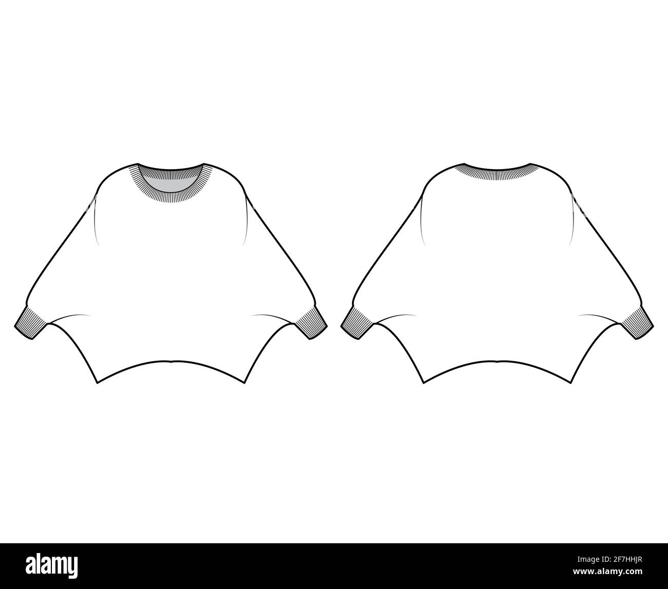 Batwing sleeve Stock Vector Images - Alamy