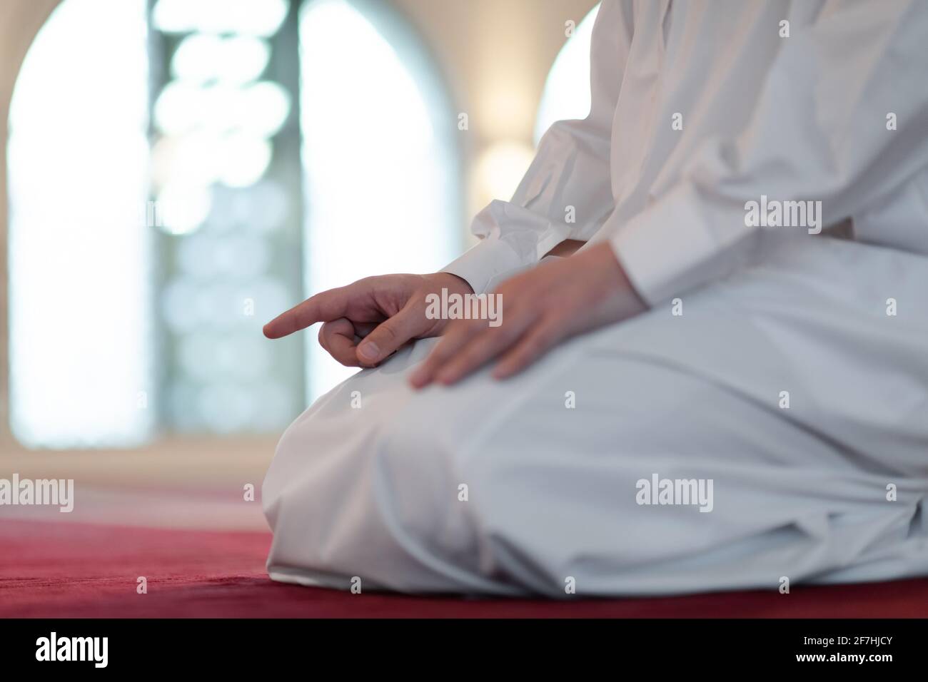 muslim prayer inside the mosque Stock Photo - Alamy