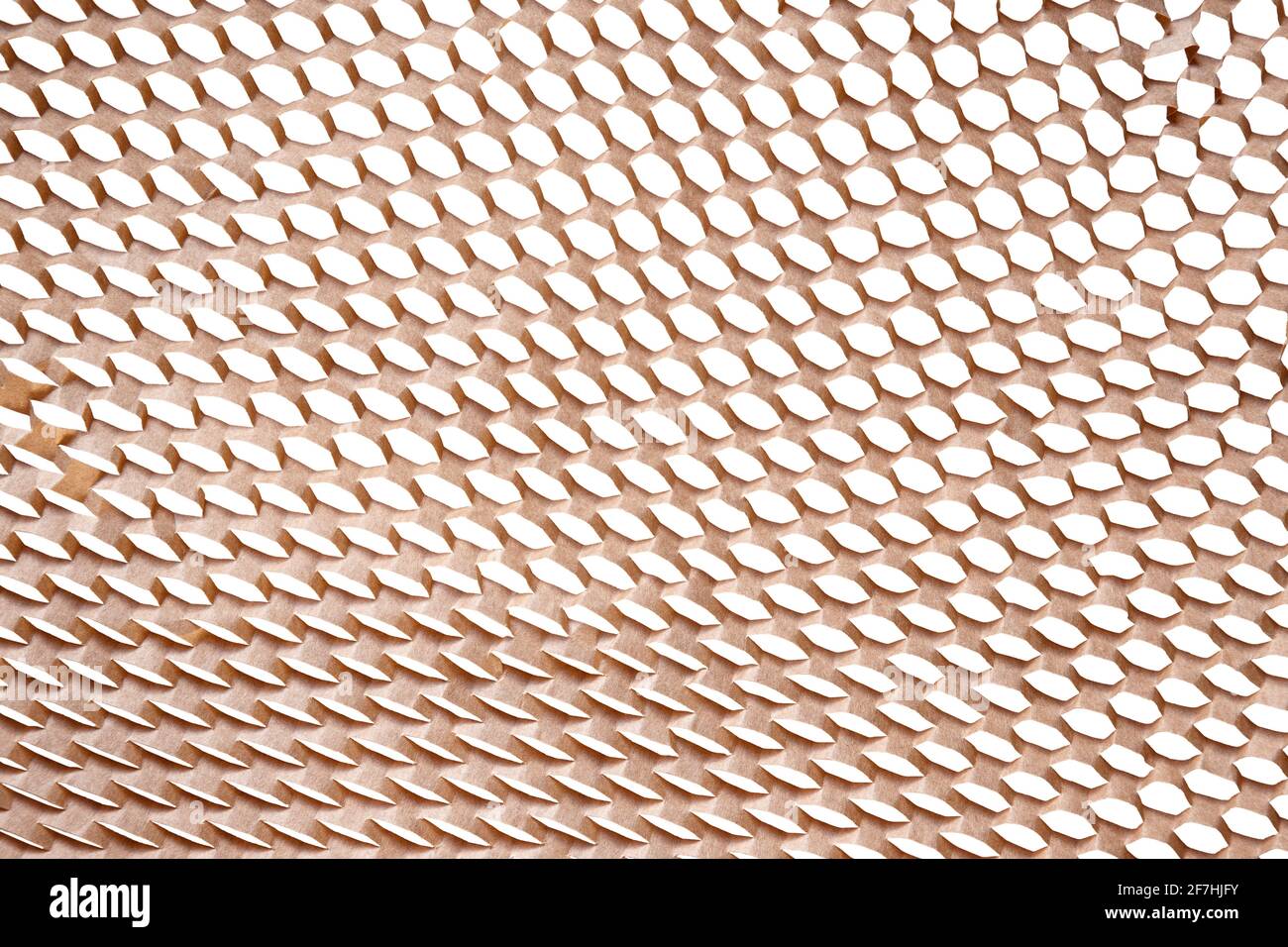 Honeycomb paper geometric cells craft paper image Stock Photo - Alamy