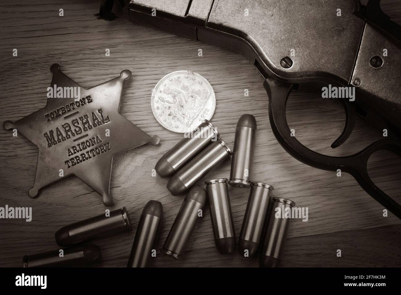 Us marshal gun hi-res stock photography and images - Alamy