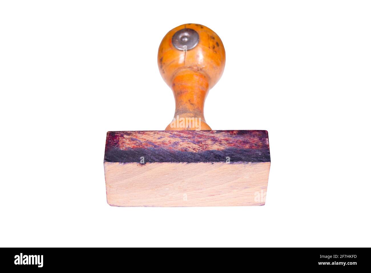 Old wooden stamp used in offices and offices. Accessories for stamping ...