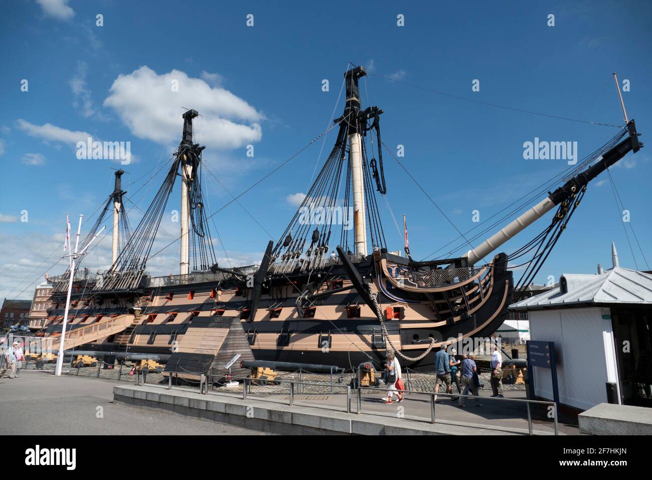 Portsmouth Naval Dockyards Stock Photo - Alamy