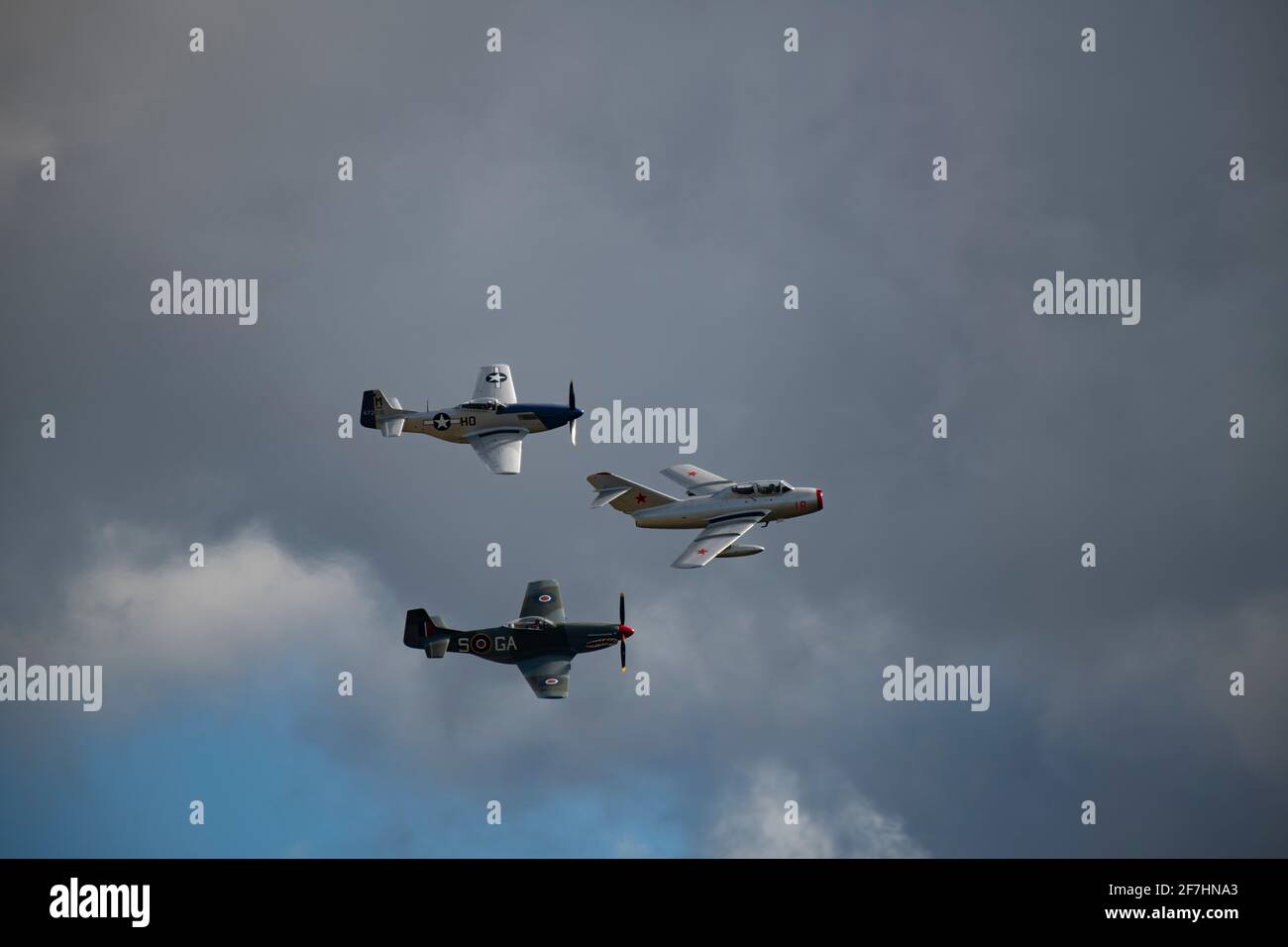 Battle of Britain Airshow, Duxford, UK Stock Photo - Alamy