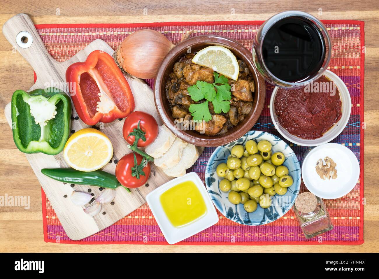 Mediterranean food hi-res stock photography and images - Alamy