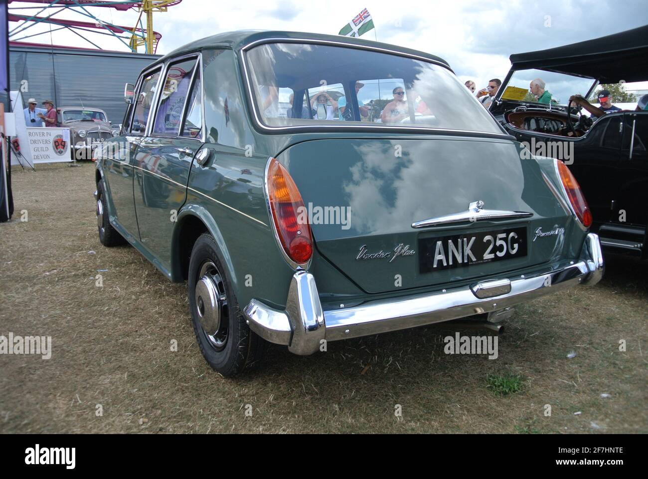 A 1968 Vanden Plas Princess 1100 parked up on display at the English ...