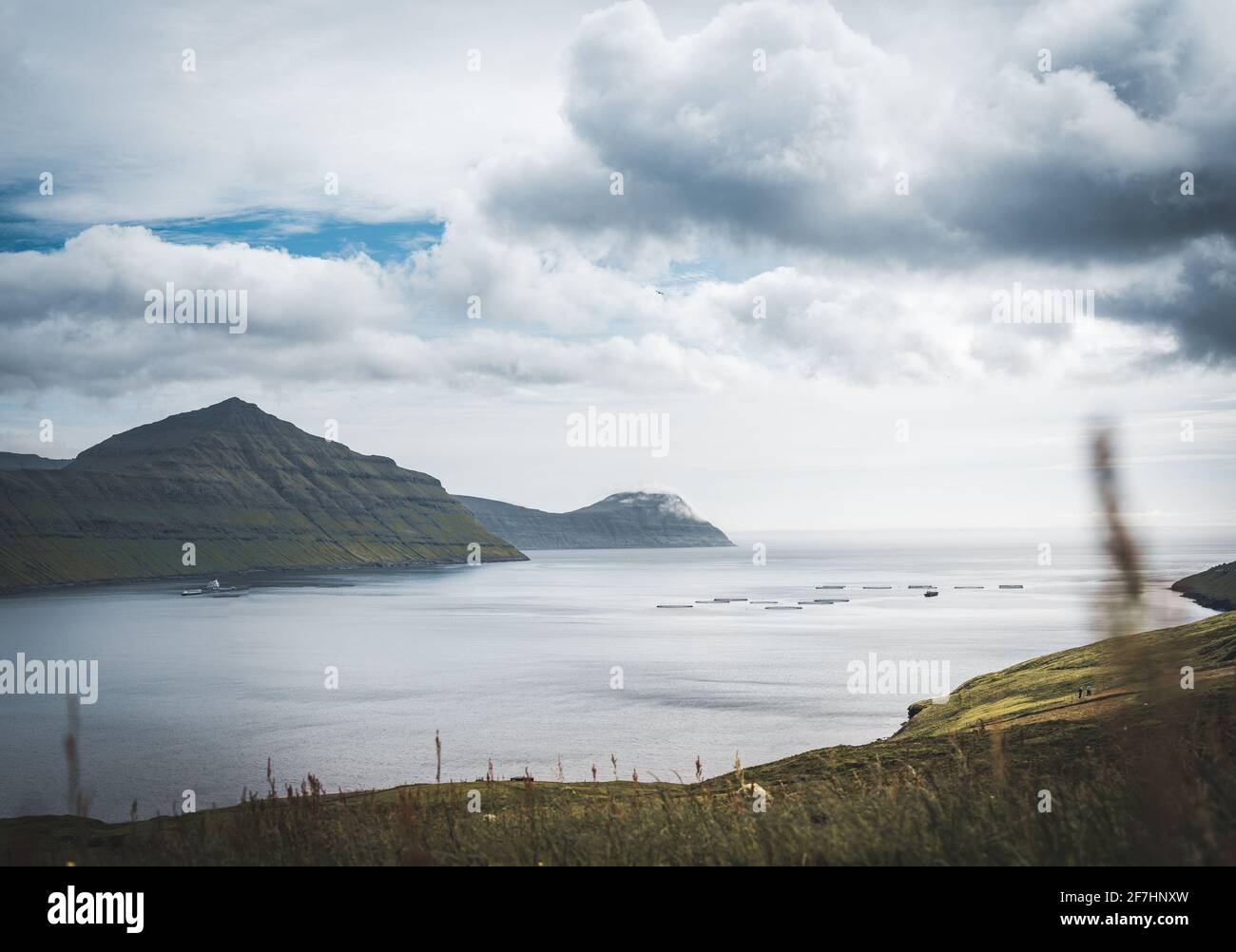 Faroe islands aerial hi-res stock photography and images - Alamy