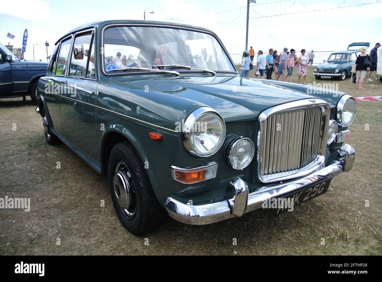 A 1968 Vanden Plas Princess 1100 parked up on display at the English ...