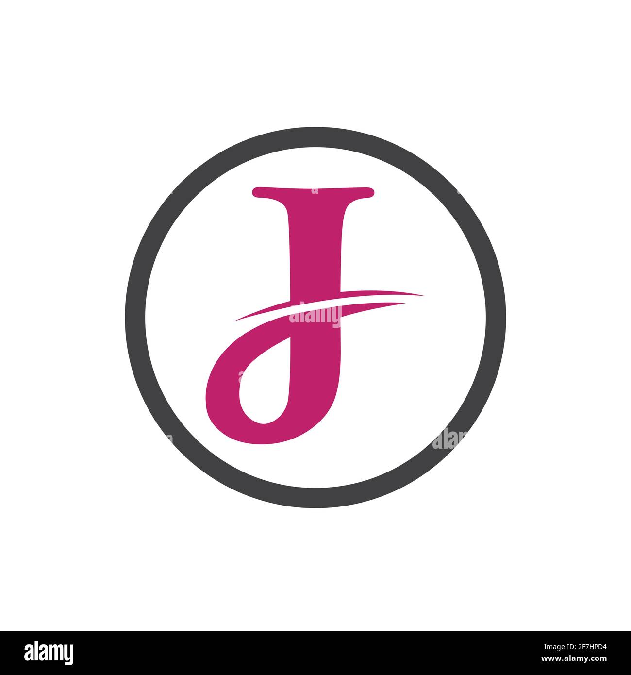 creative Letter J Logo Template illustration design Stock Vector Image ...