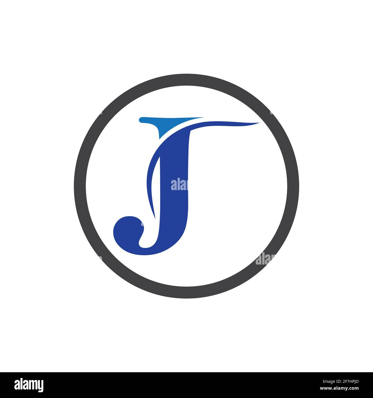 creative Letter J Logo Template illustration design Stock Vector Image ...