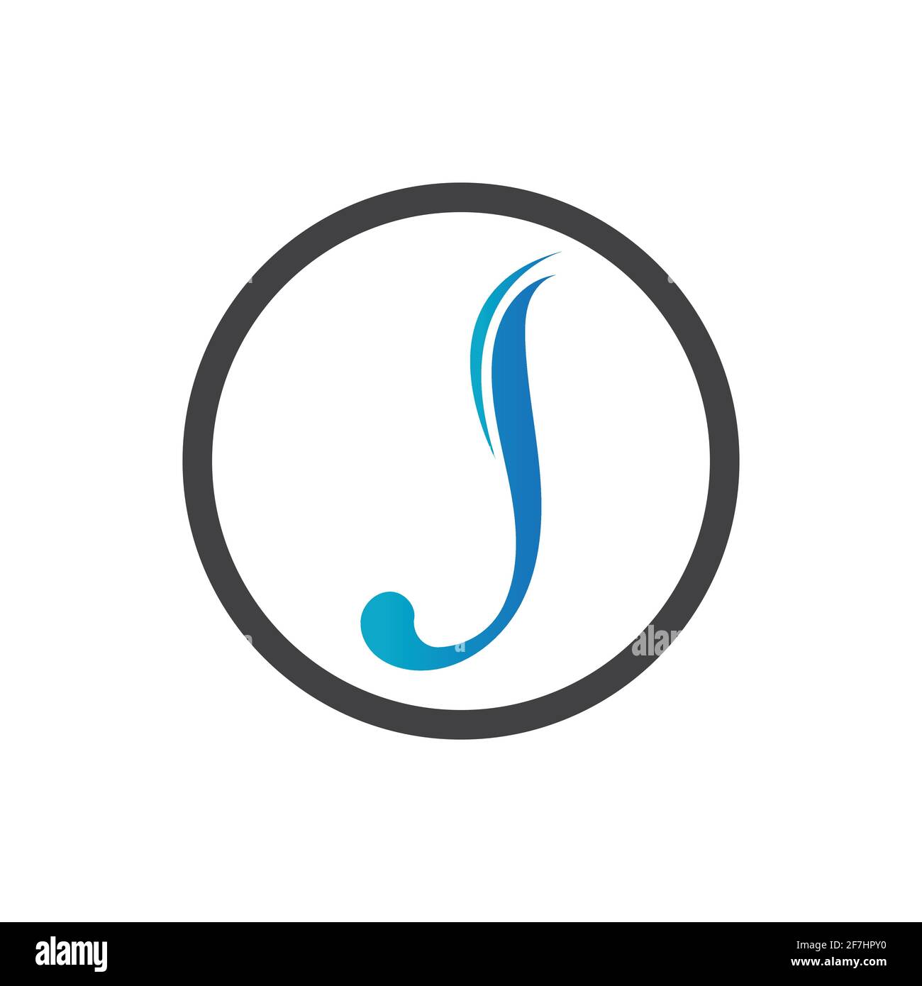 creative Letter J Logo Template illustration design Stock Vector Image ...