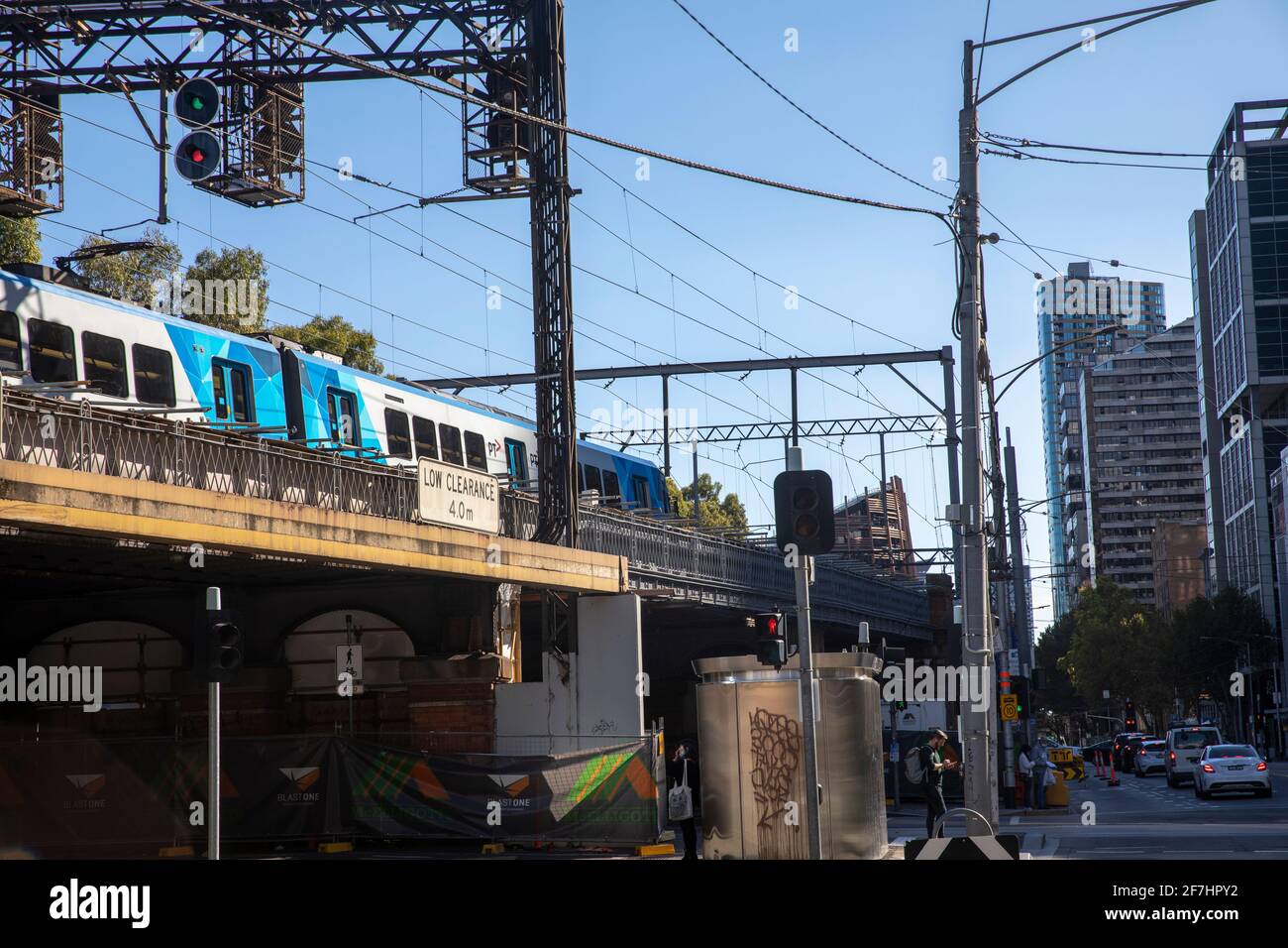 Melbourne trains hi-res stock photography and images - Alamy