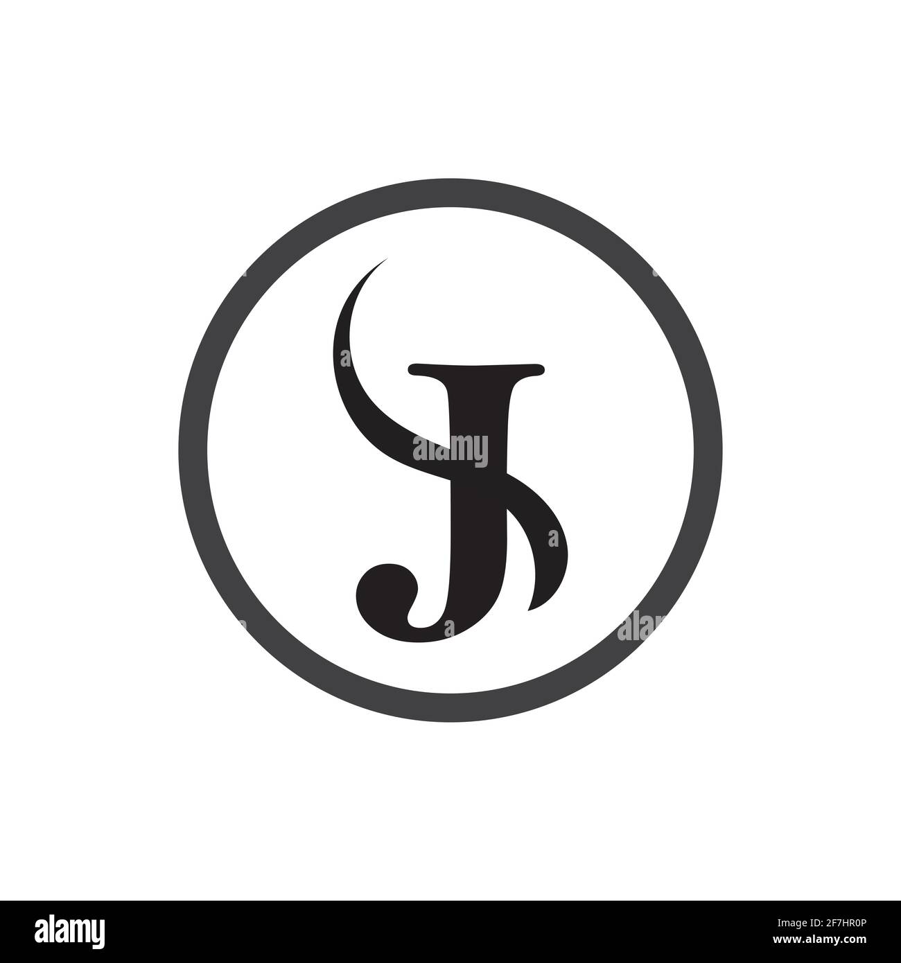 creative Letter J Logo Template illustration design Stock Vector Image ...