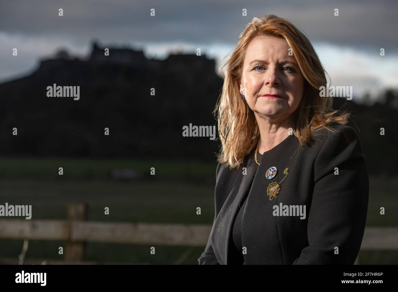 Stirling, Scotland, UK. 7th Apr, 2021. PICTURED: Eva Comrie, Alba Party ...