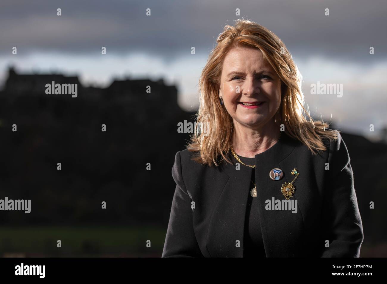 Stirling, Scotland, UK. 7th Apr, 2021. PICTURED: Eva Comrie, Alba Party ...