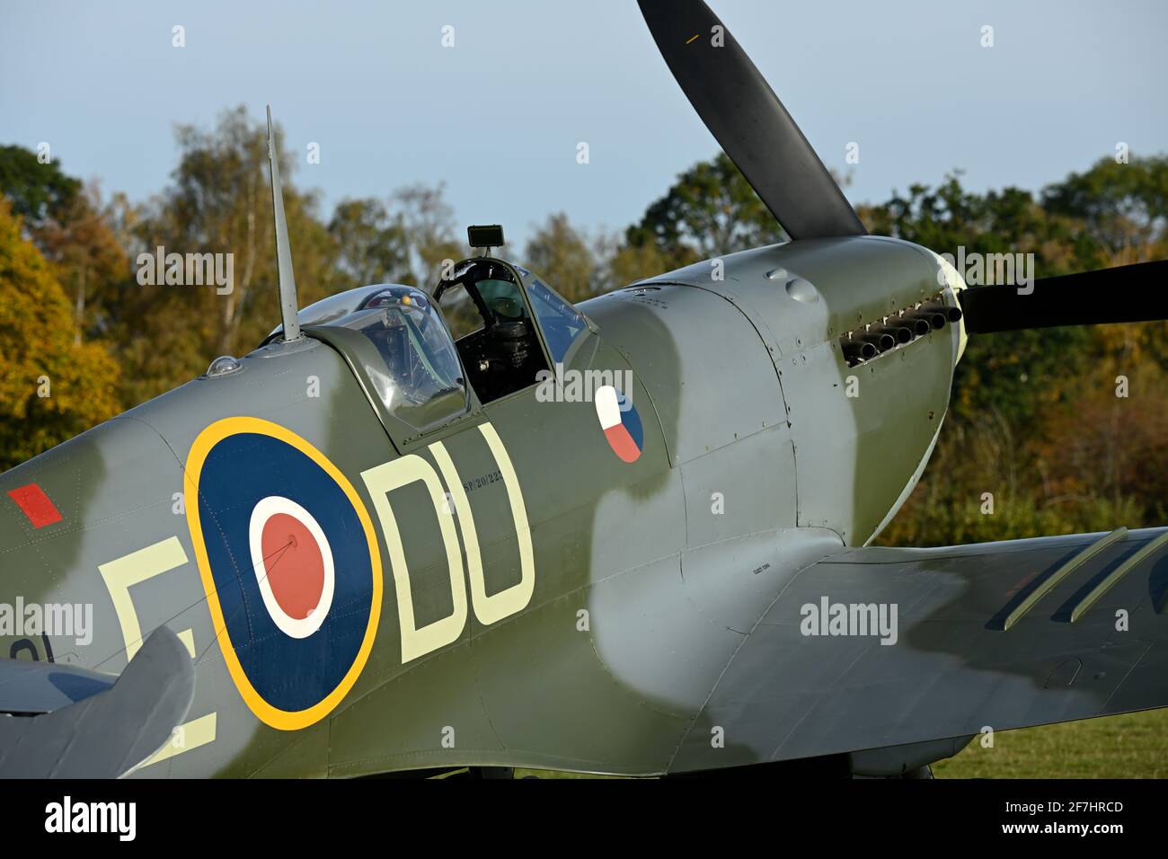 Shuttleworth Race Day Stock Photo - Alamy