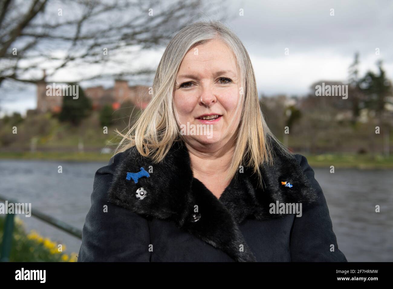 Inverness, Scotland, UK. 7th Apr, 2021. PICTURED: Judith Reid, Alba ...