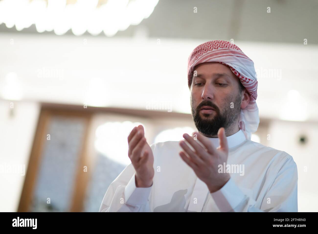 muslim prayer inside the mosque in namaz worship Allah Stock Photo - Alamy
