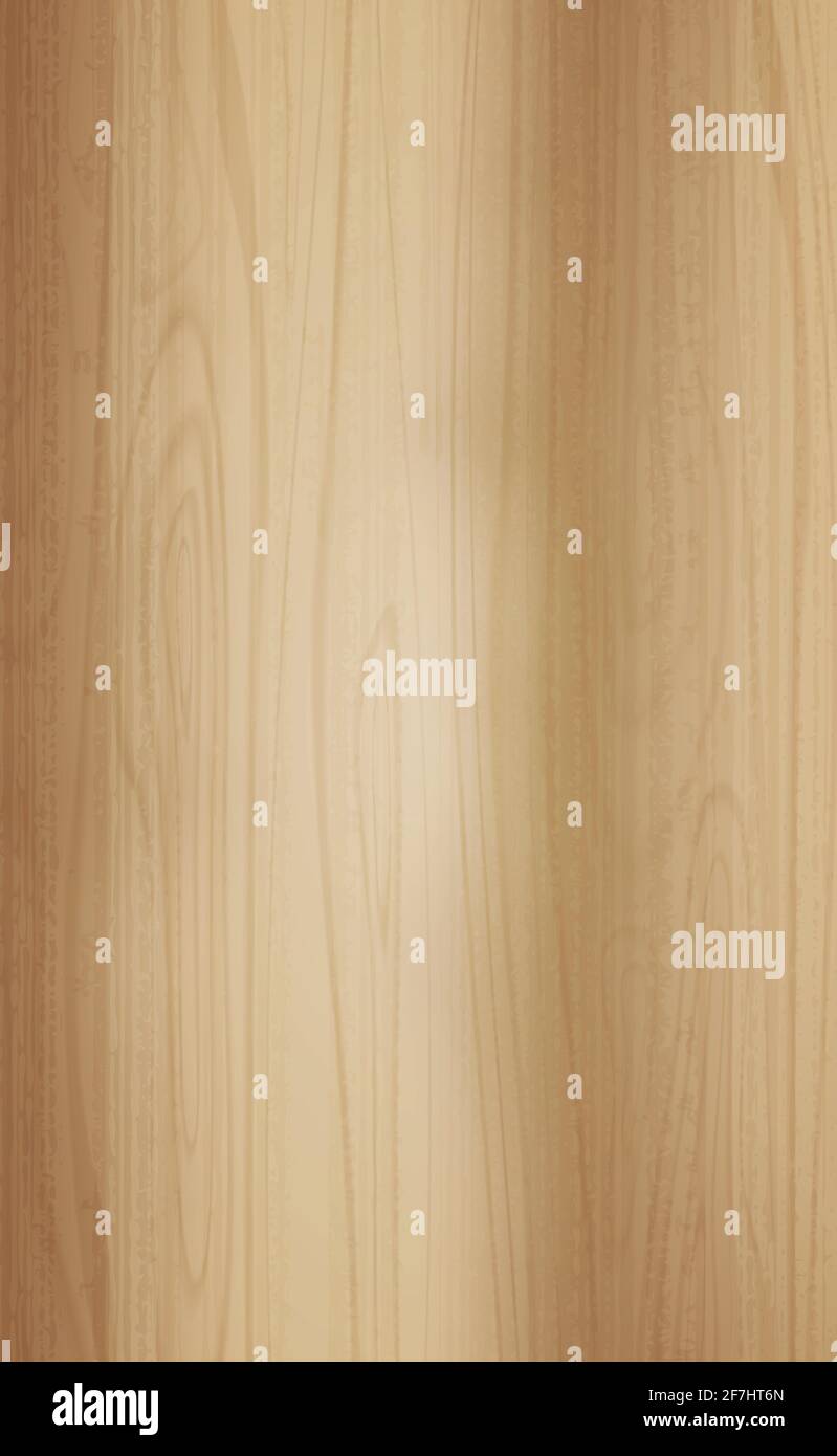Realistic light wood pattern texture, background - Vector illustration ...