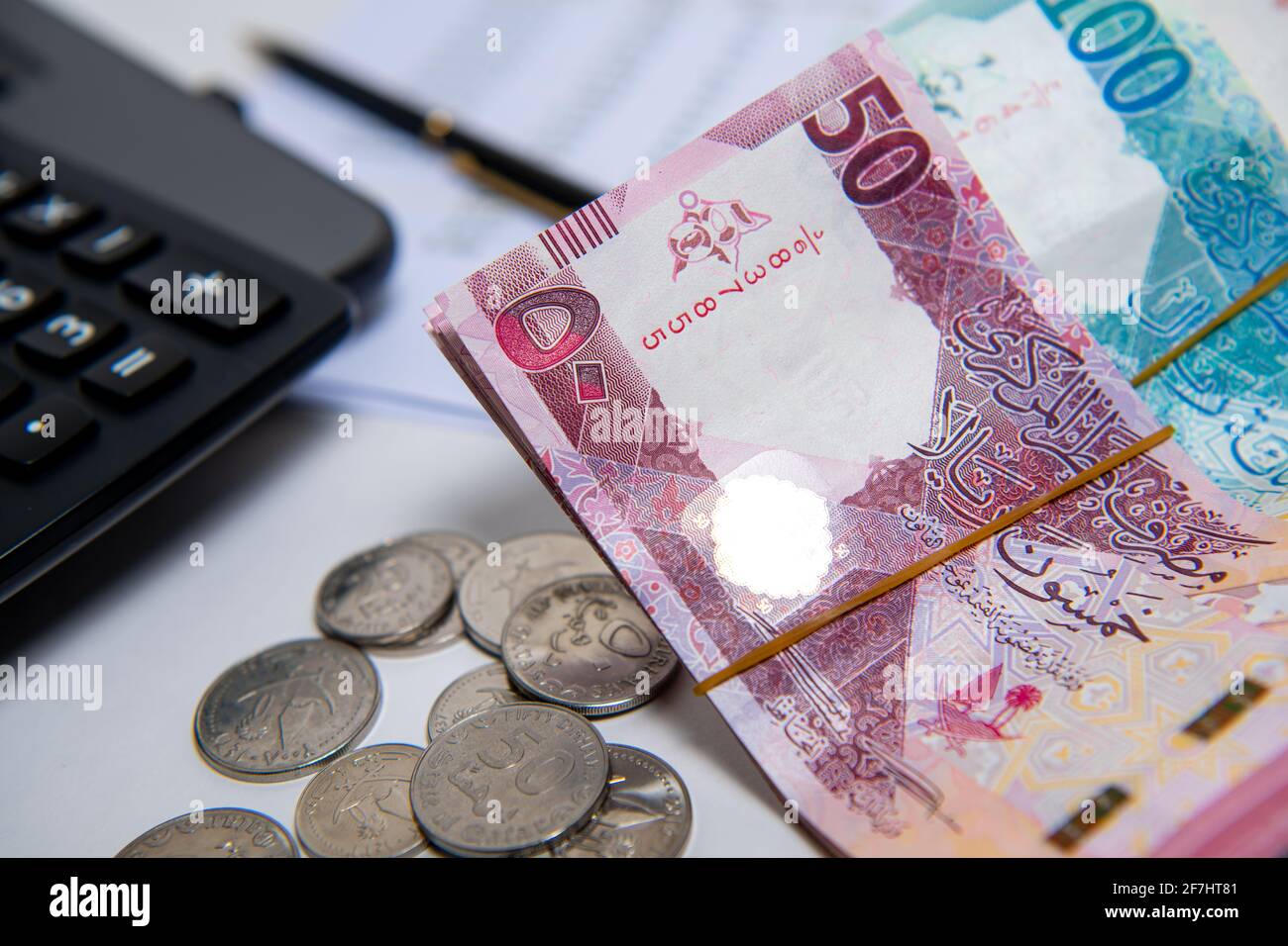 Qatar Currency Newley Launched Bank Notes. Qatari Riyal ,Notes ...