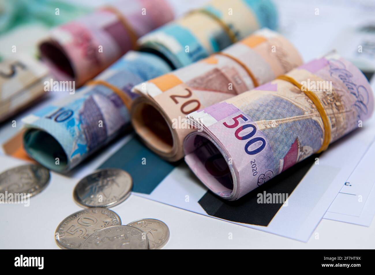 Qatar Currency Newley Launched Bank Notes. Qatari Riyal ,Notes ...