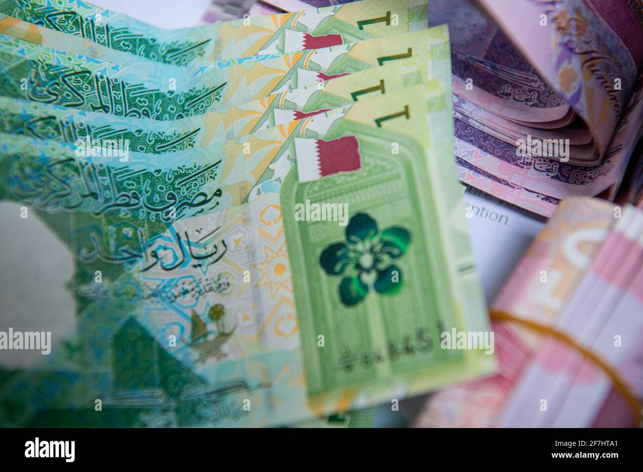 Qatar Currency Newley Launched Bank Notes. Qatari Riyal ,Notes ...