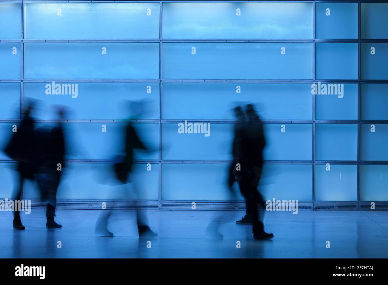 Group of business people walking, real people Stock Photo - Alamy