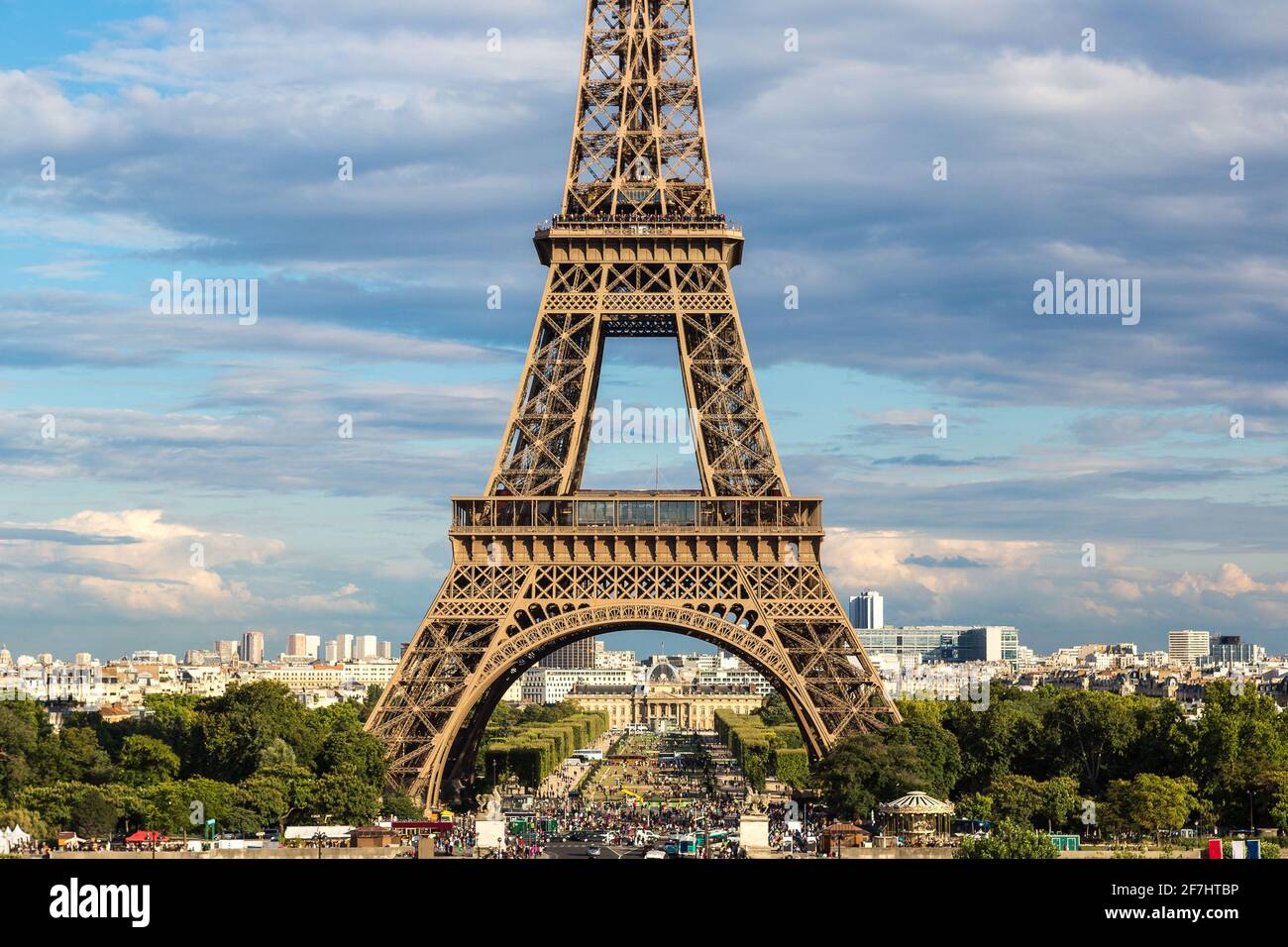 Eiffel Tower most visited monument in France and the most famous symbol ...