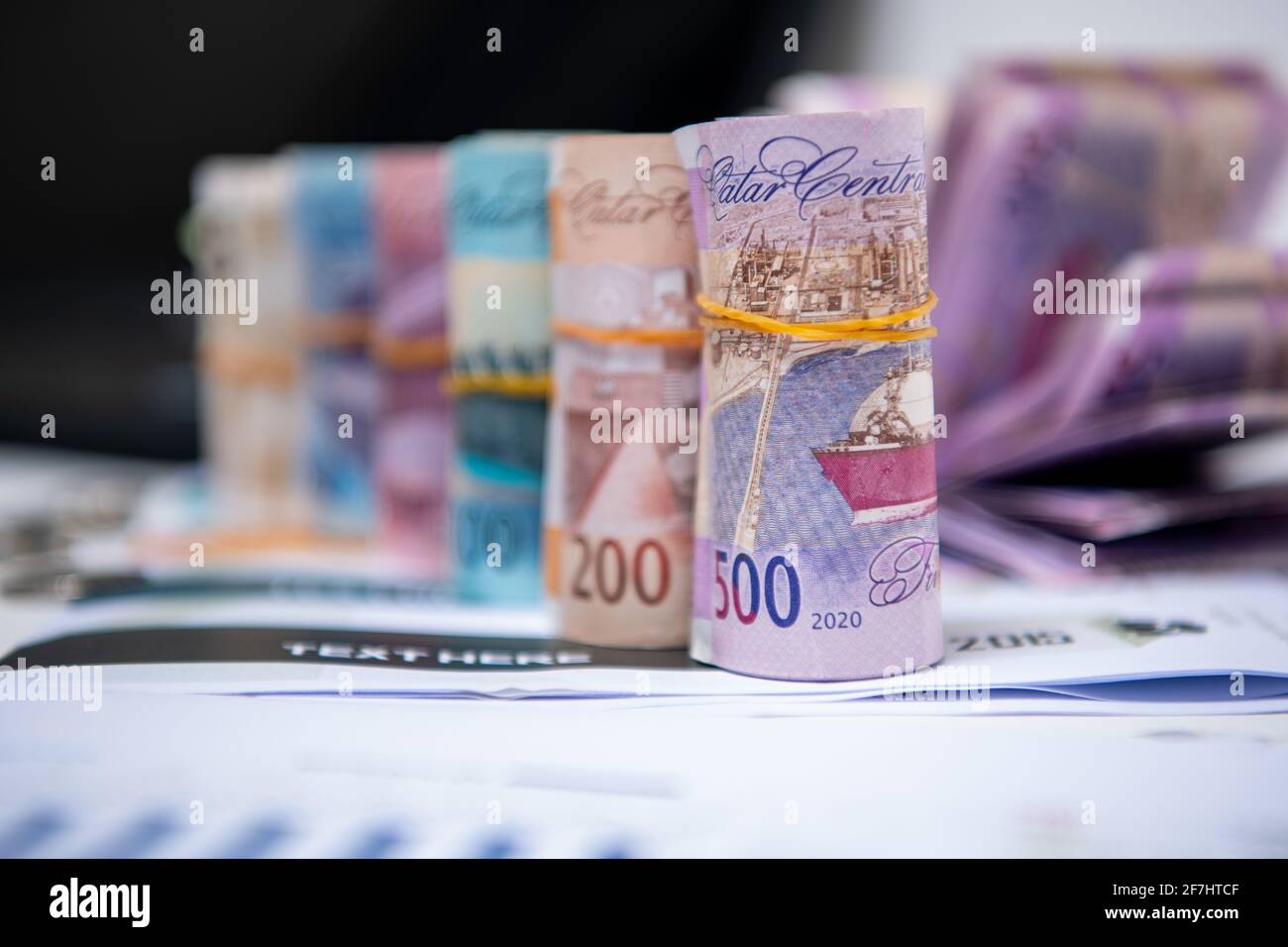 Qatar Currency Newley Launched Bank Notes. Qatari Riyal ,Notes ...