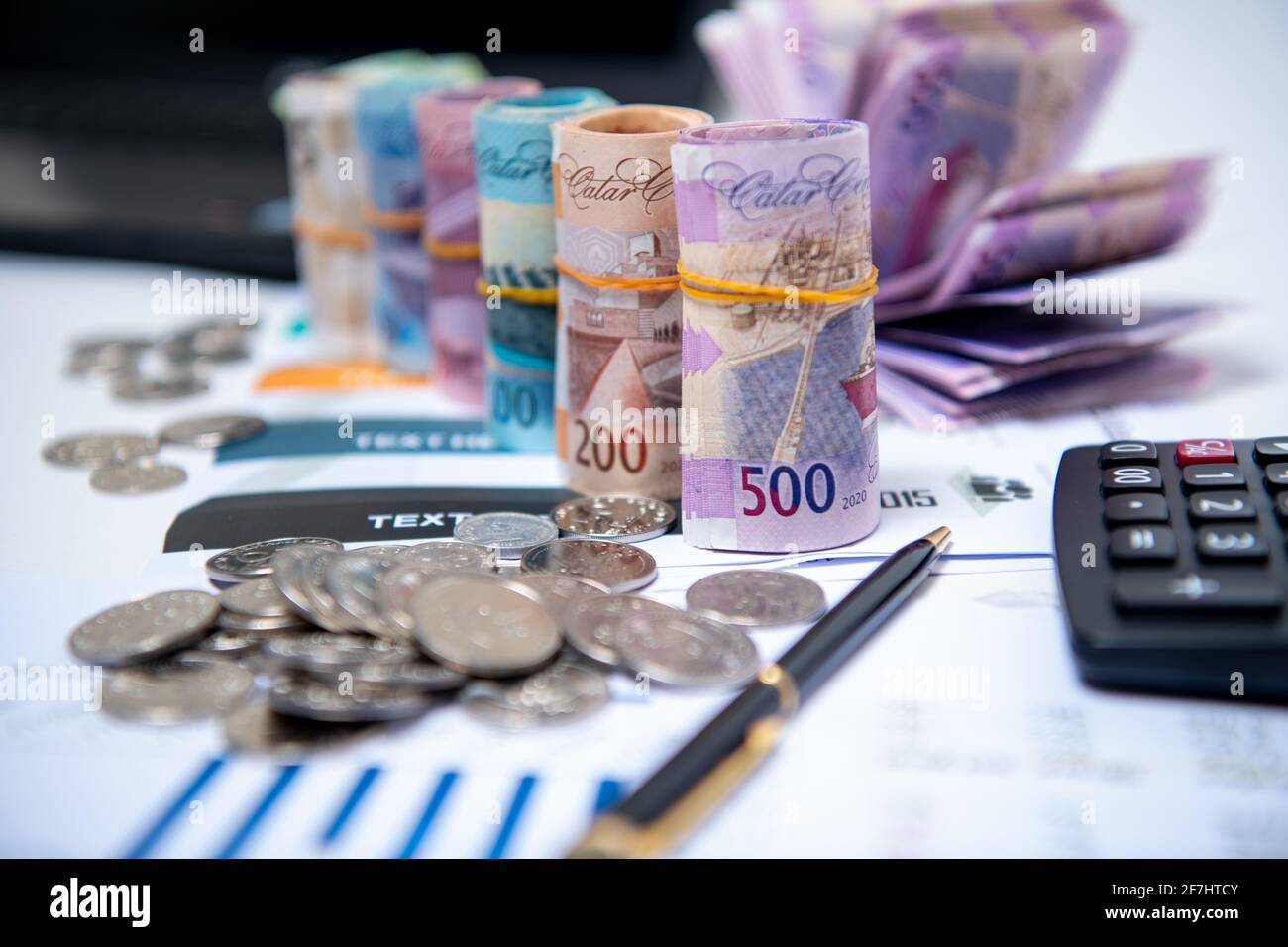 Qatar Currency Newley Launched Bank Notes. Qatari Riyal ,Notes ...