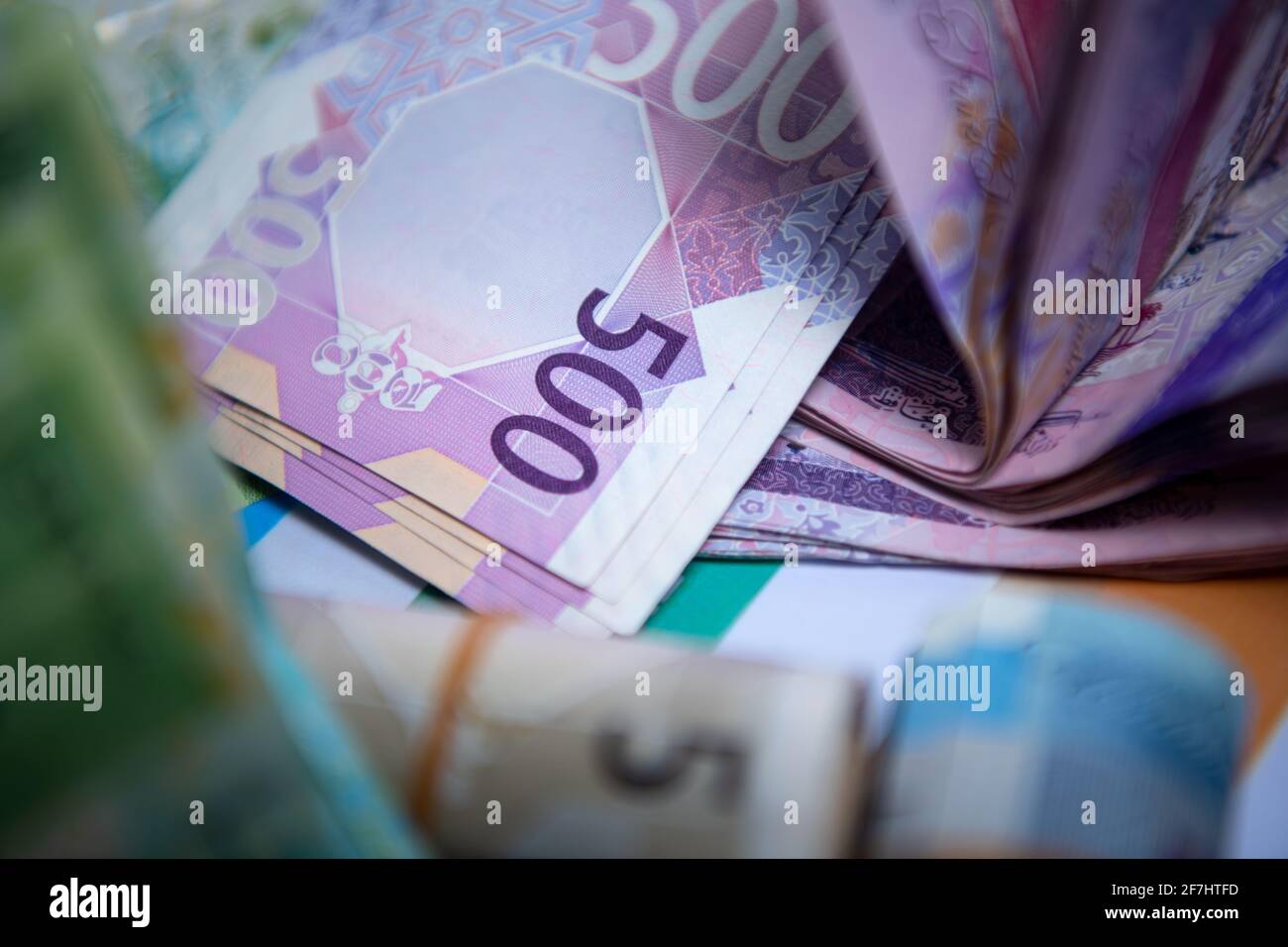 Qatar Currency Newley Launched Bank Notes. Qatari Riyal ,Notes ...