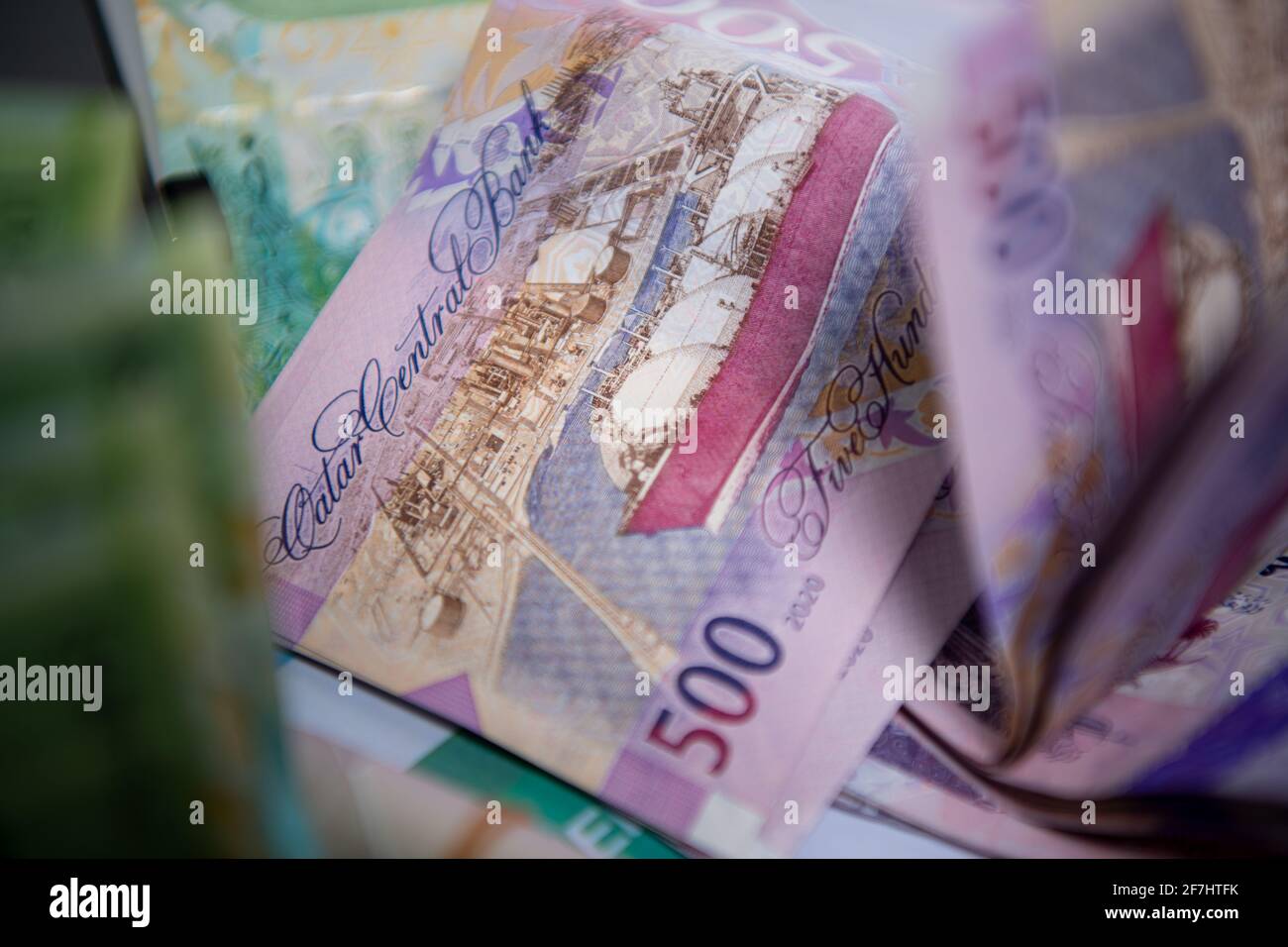 Qatar Currency Newley Launched Bank Notes. Qatari Riyal ,Notes ...