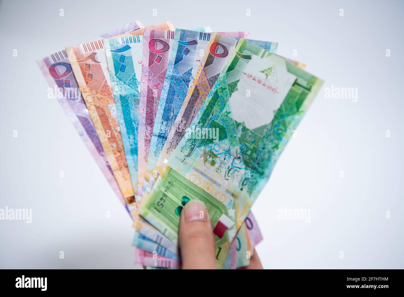 Qatar Currency Newley Launched Bank Notes. Qatari Riyal ,Notes ...